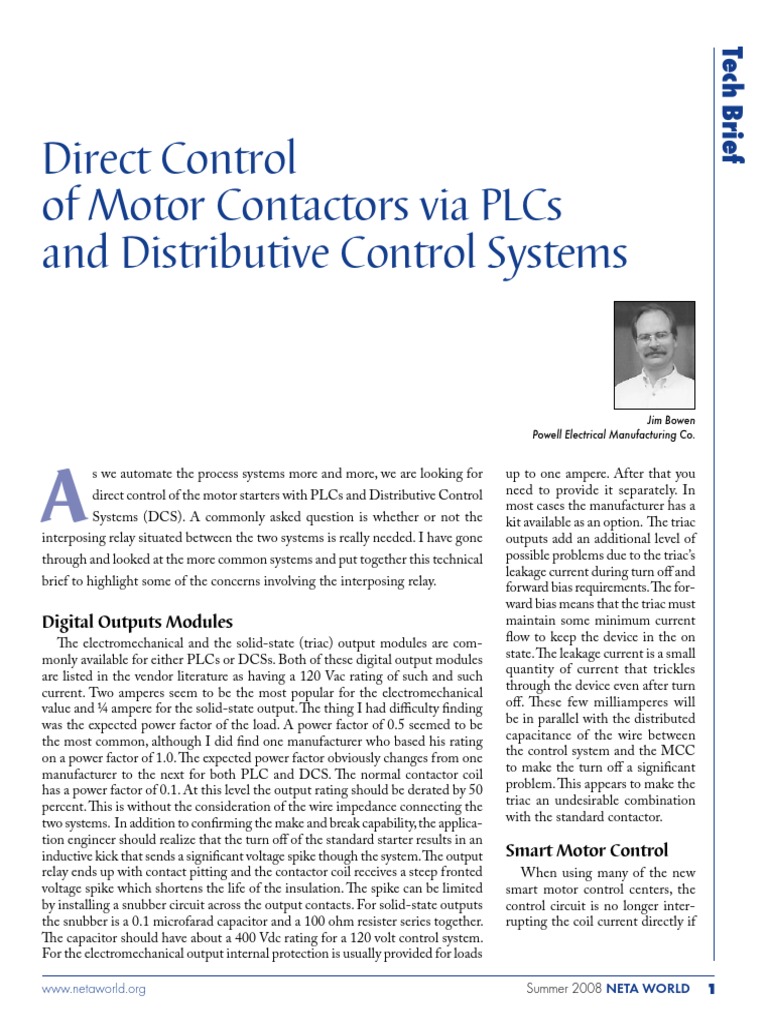 ARTICLE Interposing Relay Requirements | PDF | Series And Parallel ...