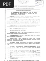Sample Municipal Ordinance | PDF | Local Government | Government