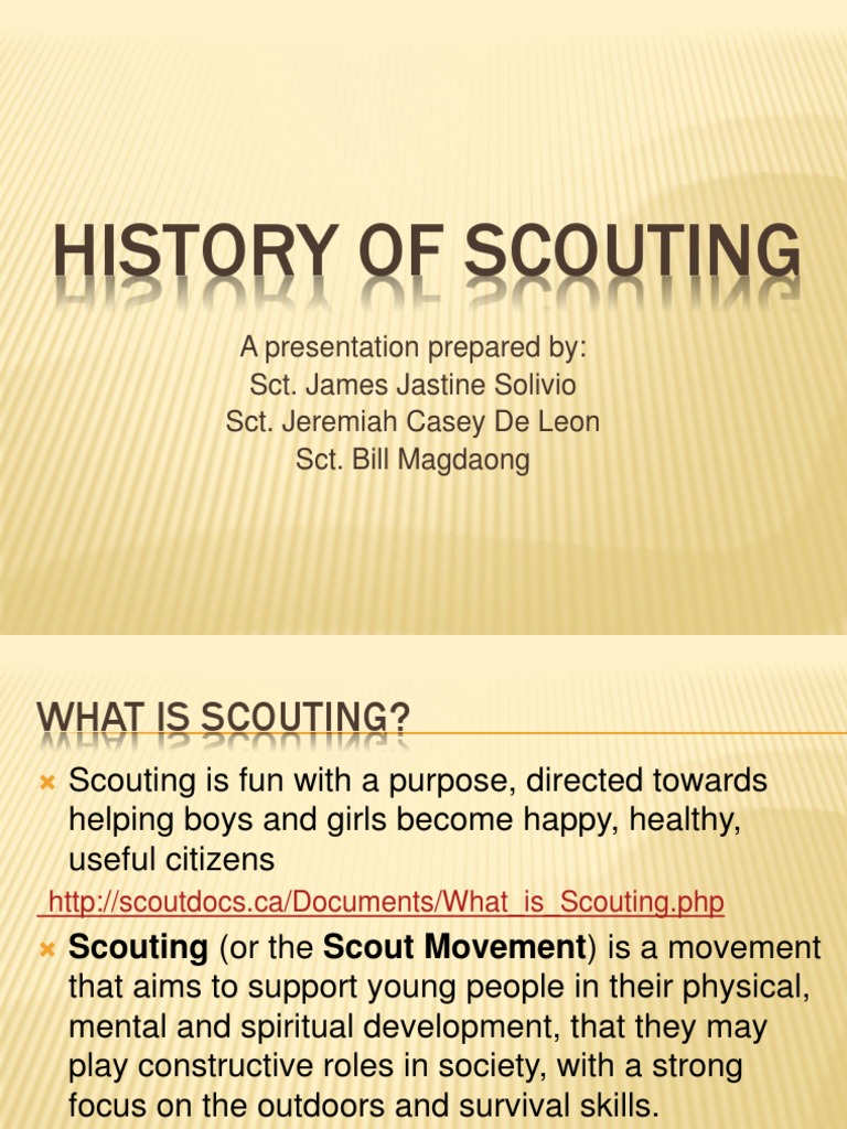 History of Scouting | PDF | Child Related Organizations | Social Science