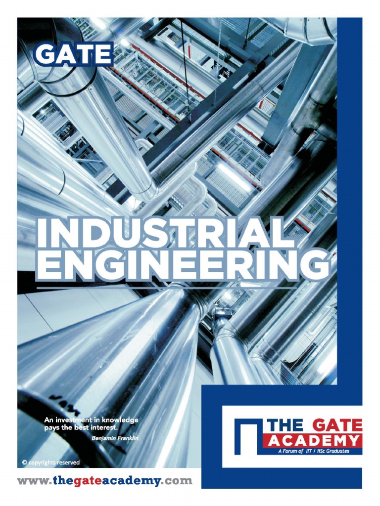 GATE Industrial Engineering Book | PDF | Forecasting | Moving Average
