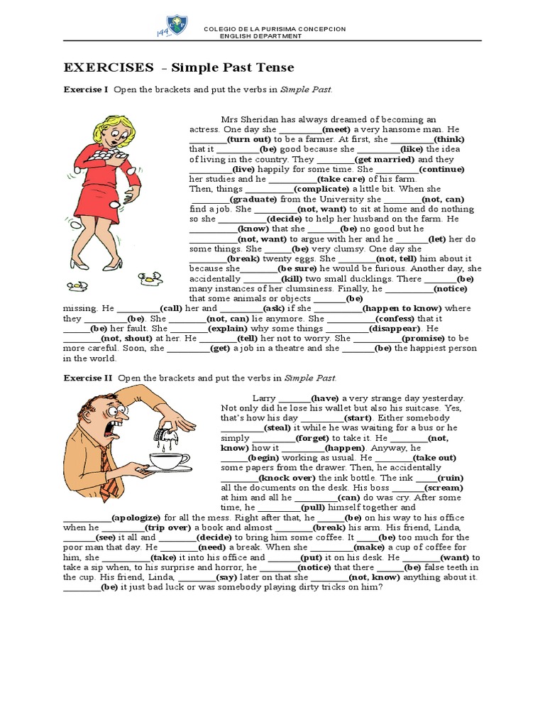 Simple Past Stories | PDF