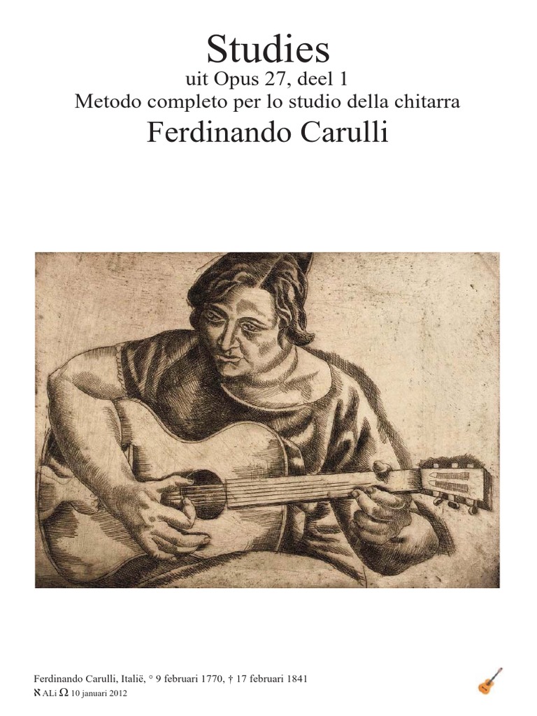 Carulli 27 Metodo Completo 1 | PDF
