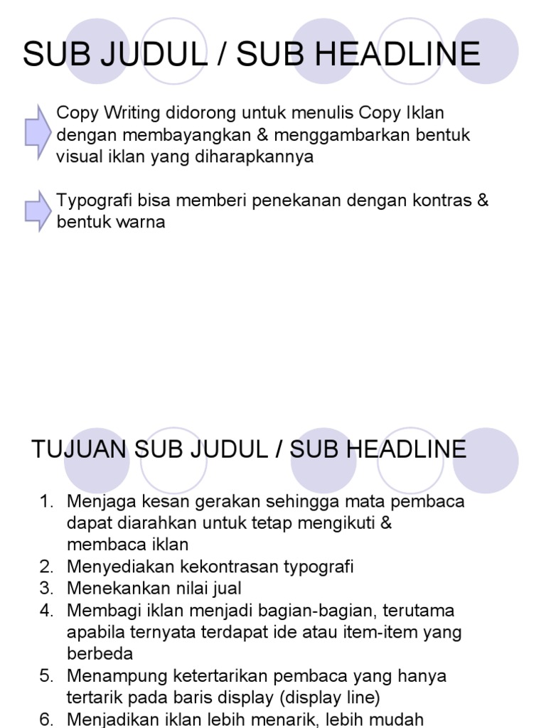 Sub Judul / Sub Headline | PDF