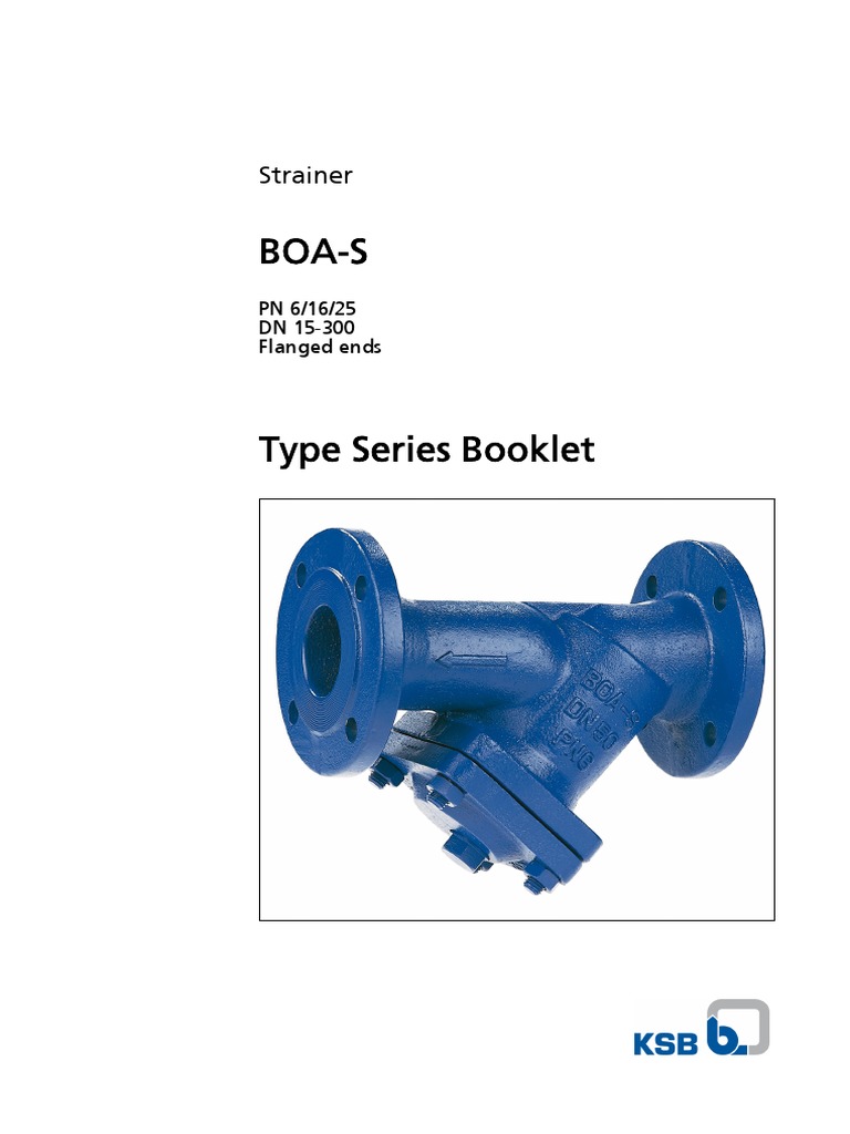Catálogo KSB Filtros Y | PDF | Chlorine | Petroleum