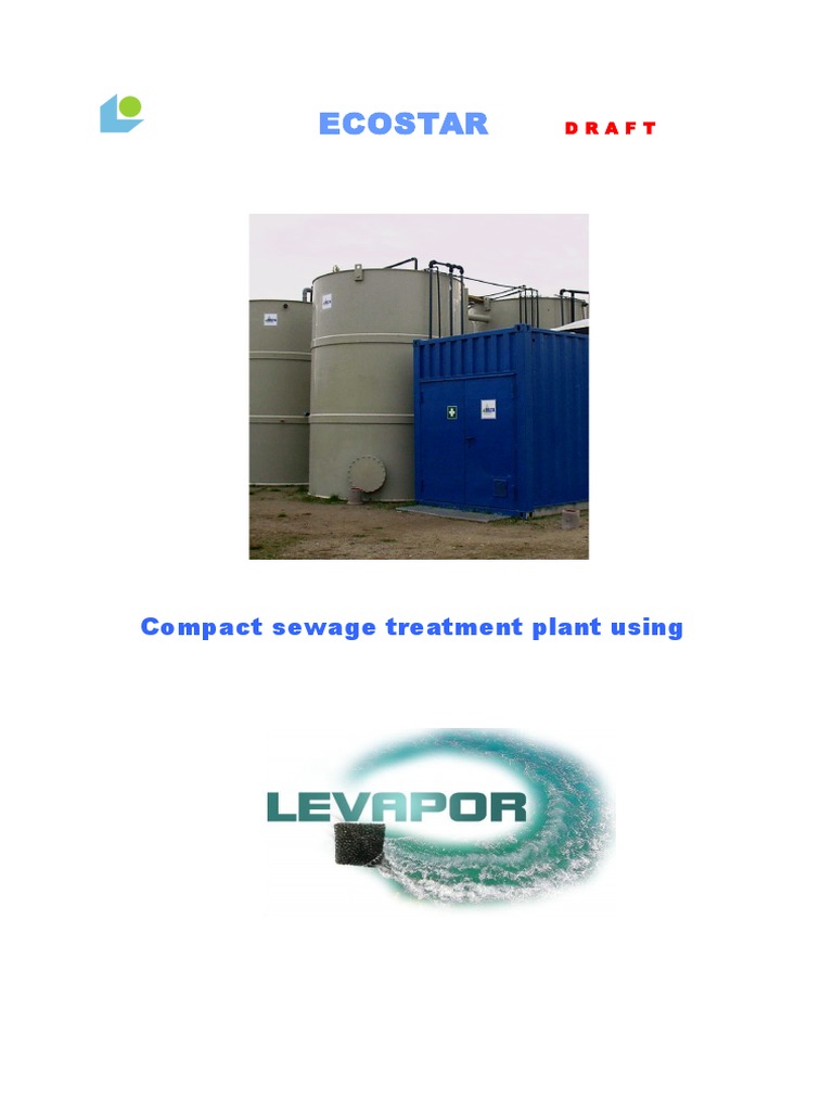 Ecostar - Compact Aer Stp Using Levapor | Sewage Treatment ...