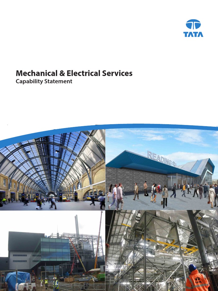 Mechanical and Electrical Services Capability Statement | PDF ...