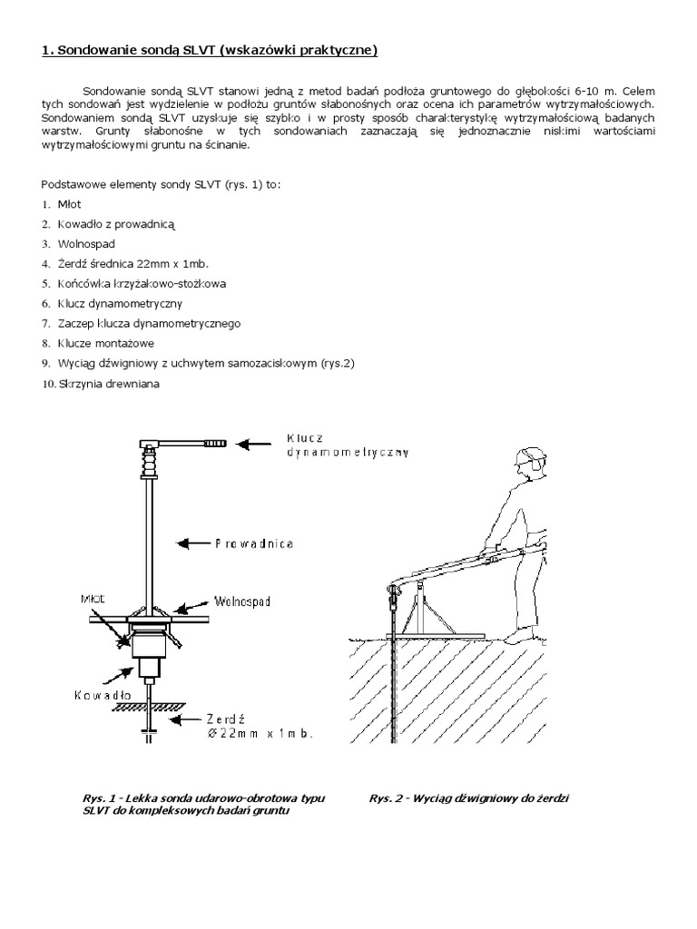 Instrukcja SLVT | PDF