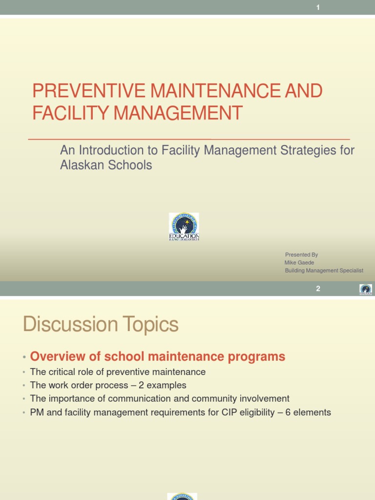 Preventive Maintenance And Facility Management Download Free Pdf