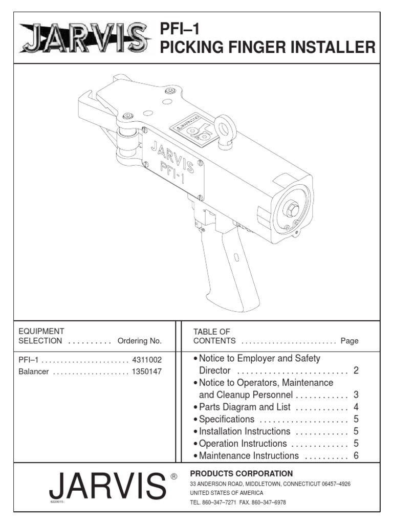 Jarvis Pfi 1 | PDF | Piston | Cylinder (Engine)