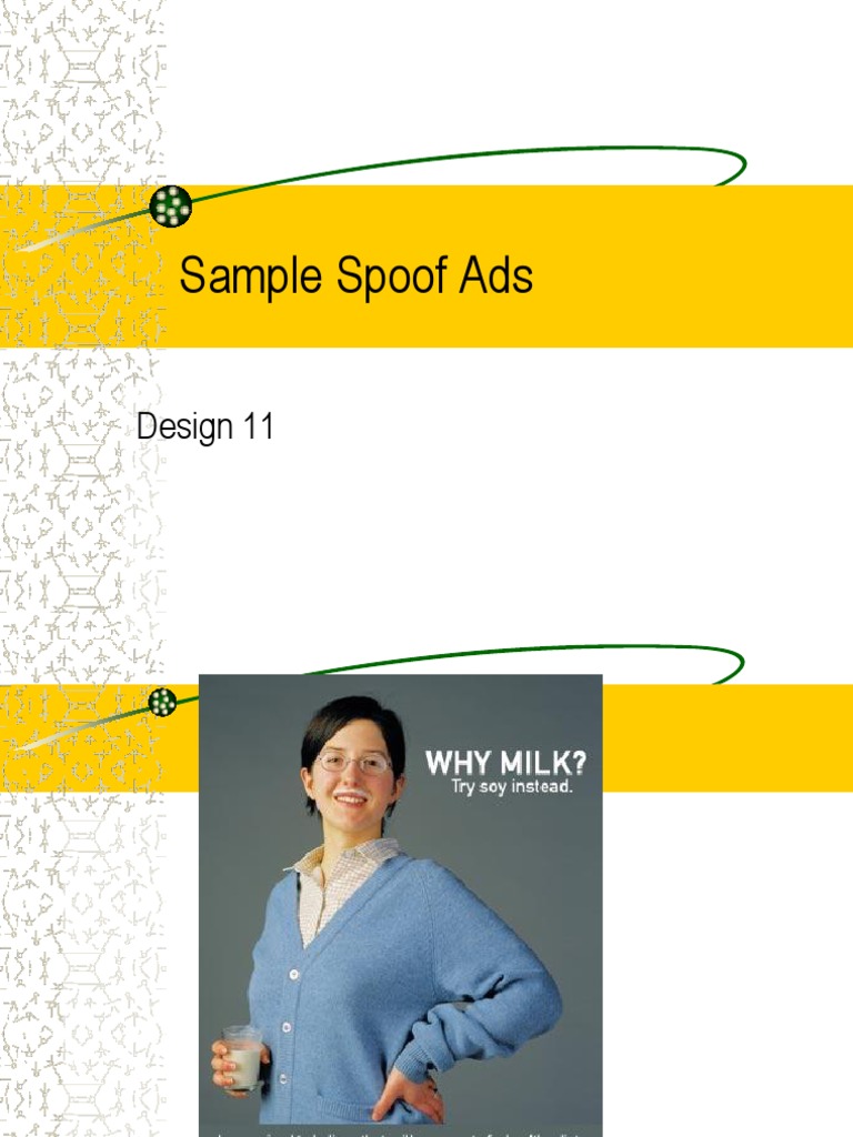 Sample Spoof Ads | PDF