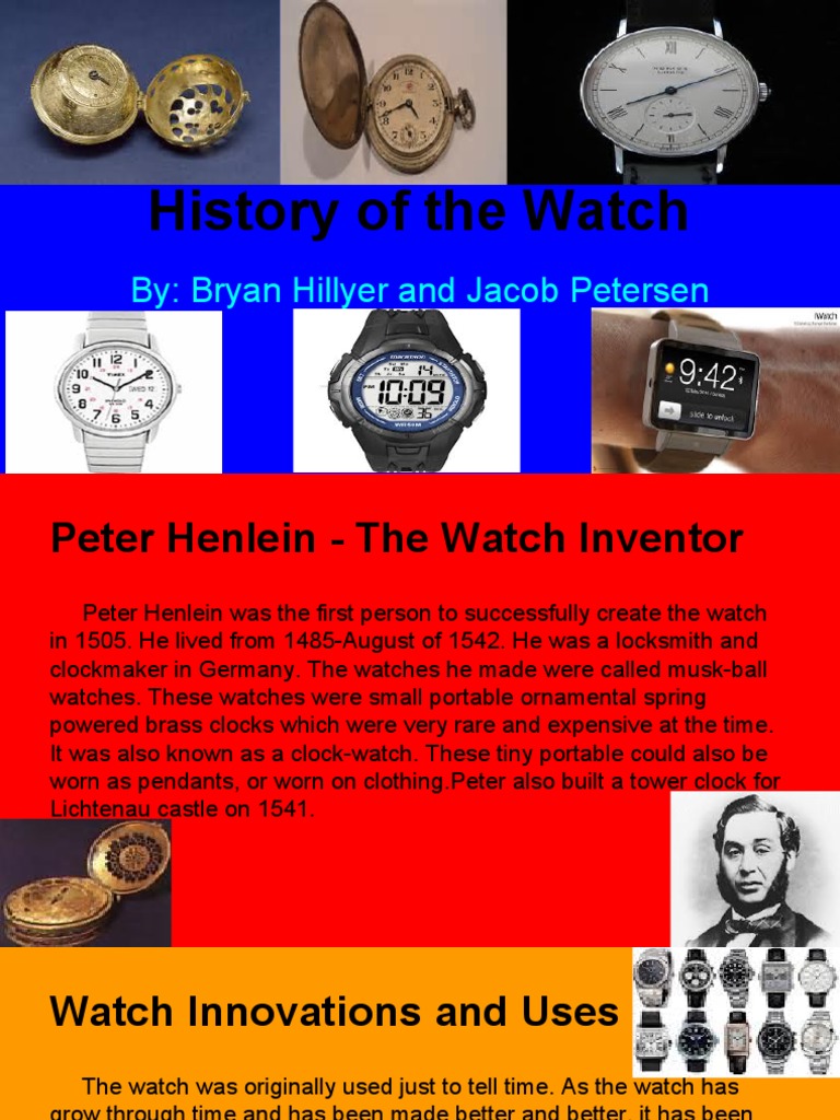 The History of The Watch | PDF