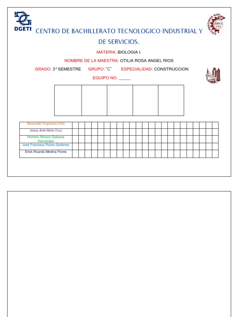 Centro de Bachillerato Tecnologico Industrial y de Servicios | PDF ...