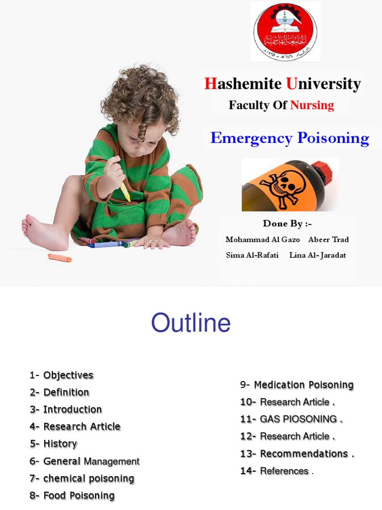 Emergency Poisoning Final | PDF | Foodborne Illness | Pathogen