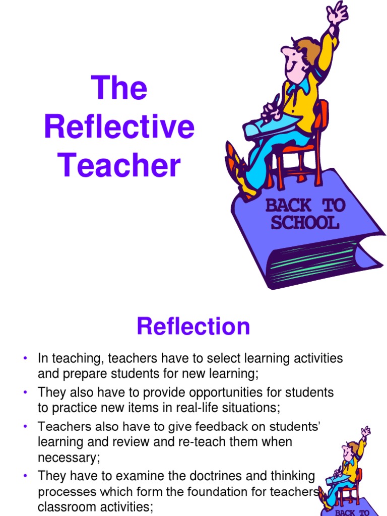 Reflective Teacher | PDF | Teachers | Language Education