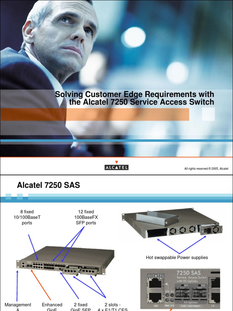 7250SAS Alcatel Switch | PDF | Virtual Private Network | Multiprotocol ...