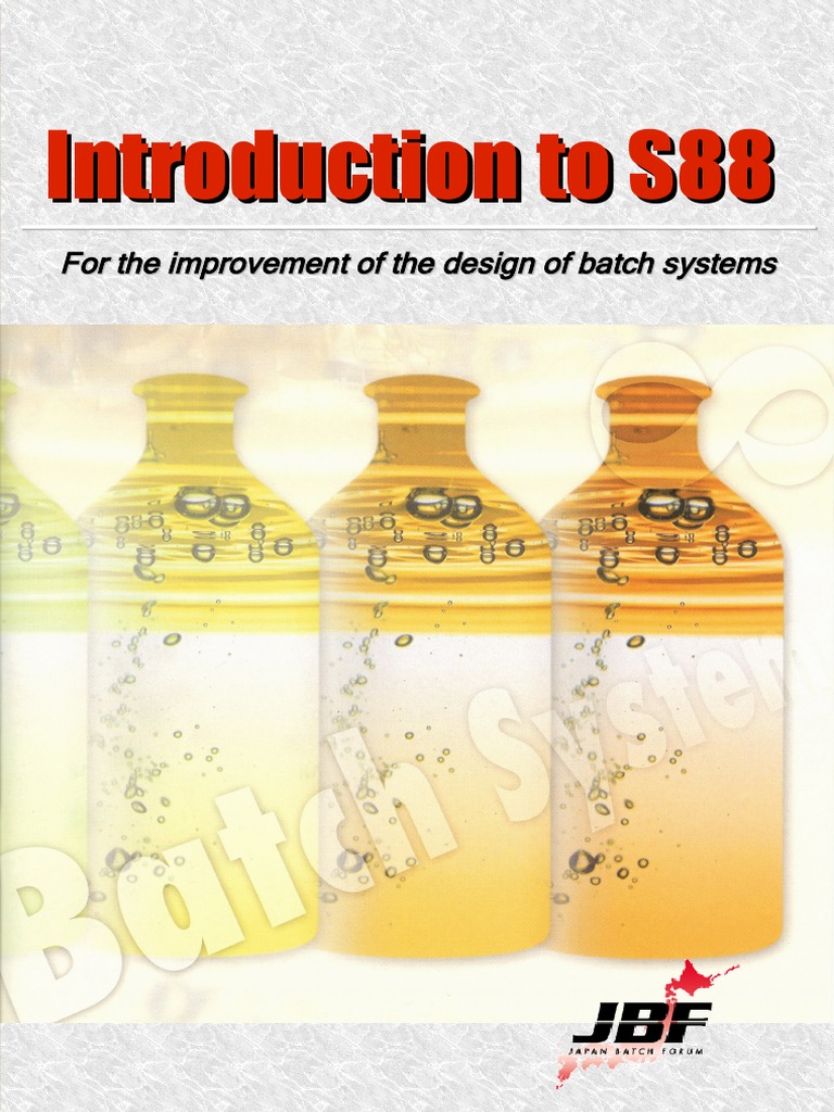 Introduction To S88 | PDF | Specification (Technical Standard) | Phase ...