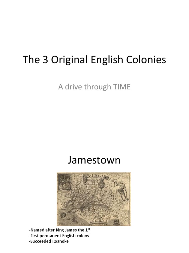 Overview of Early English Colonies | PDF | Travel