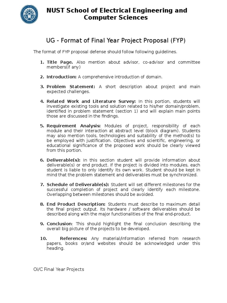 SOP For Proposal Defense | PDF | Computer Science | Engineering