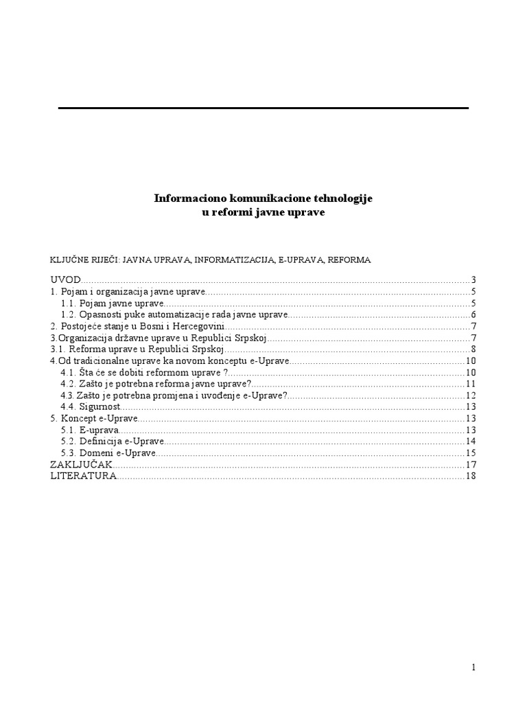 E Uprava | PDF