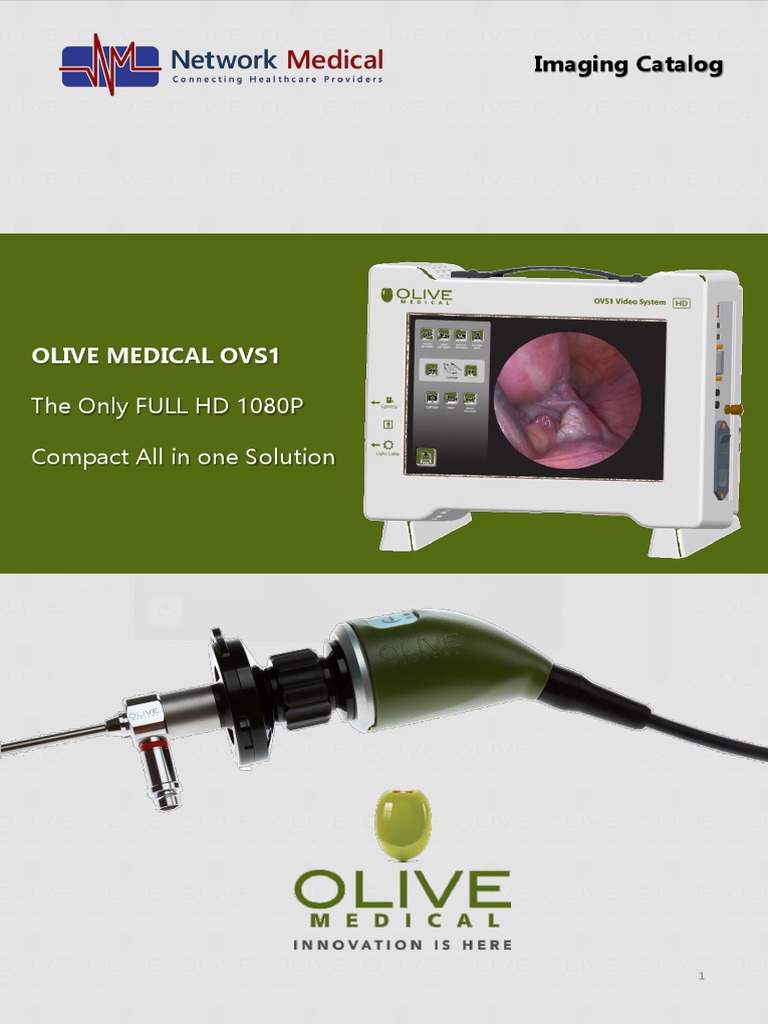 Olive Medical Ovs1 HD Device | PDF | Electrical Connector | Touchscreen