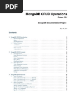 MongoDB Data Models Guide | PDF | Mongo Db | Database Index