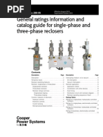 Cooper Power Systems - Recloser Guide PDF | PDF | Electrical Substation ...