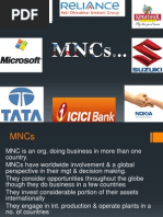 Multinational Corporation-Project Report | PDF | Multinational ...