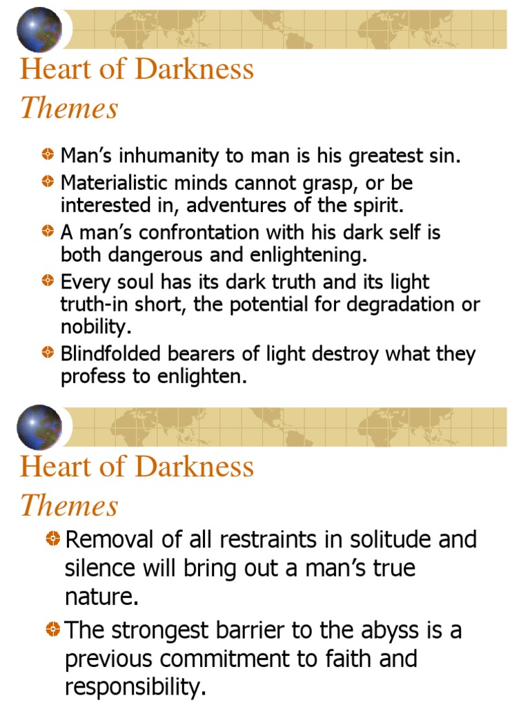 Heart of Darkness Themes PP | PDF