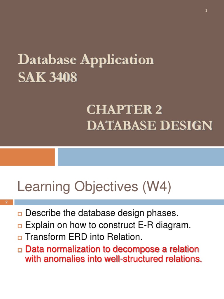 A Guide to Database Design and Normalization | PDF | Databases ...