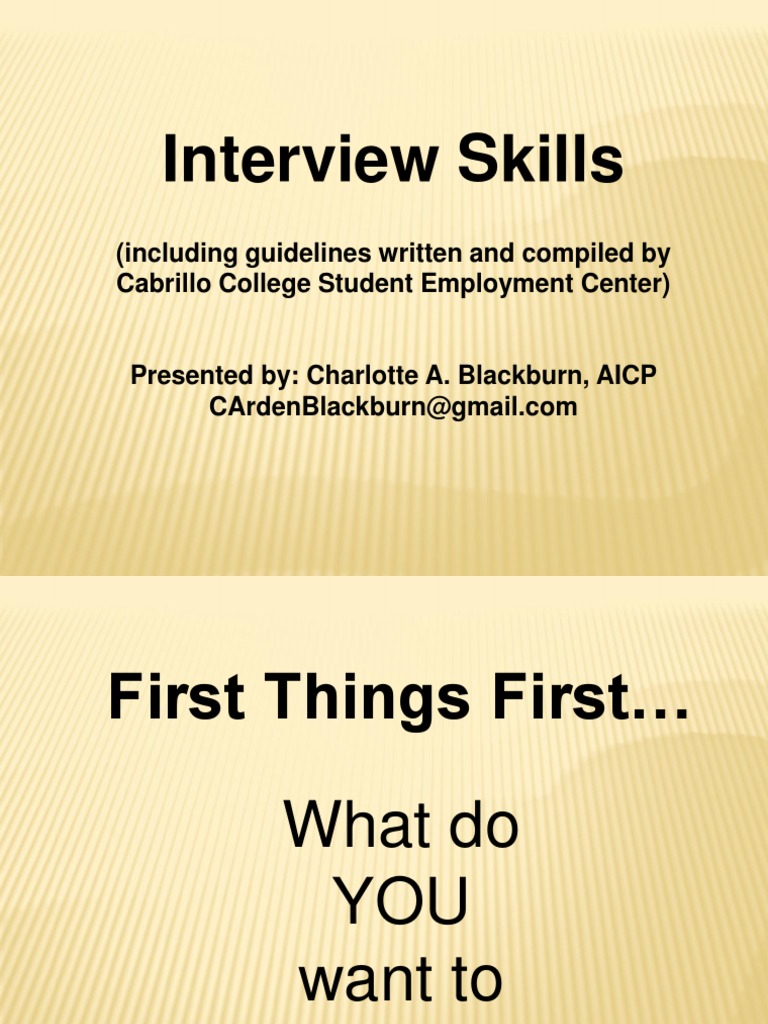 Interview Success Guide | PDF