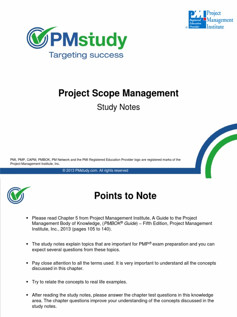 Scope Management | PDF