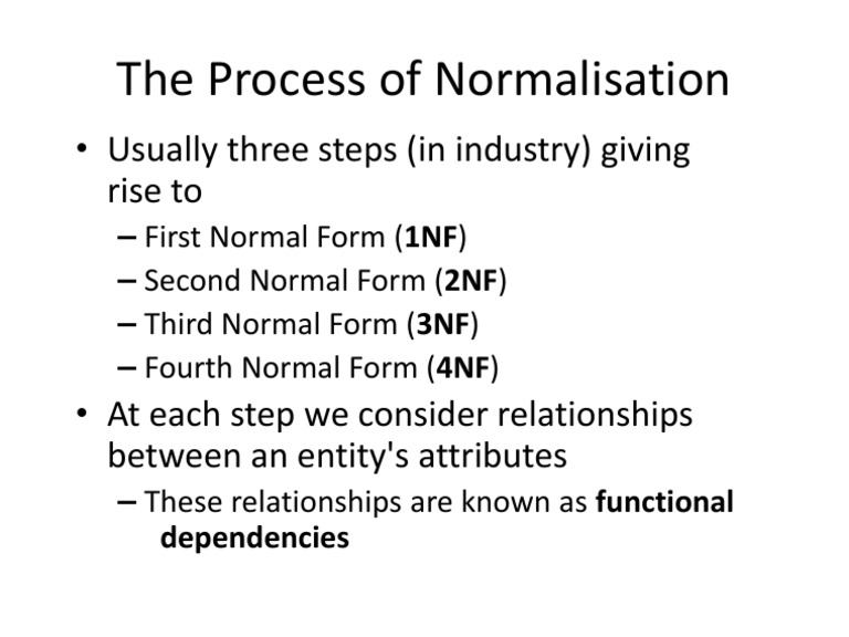 Database Normalization Basics | PDF