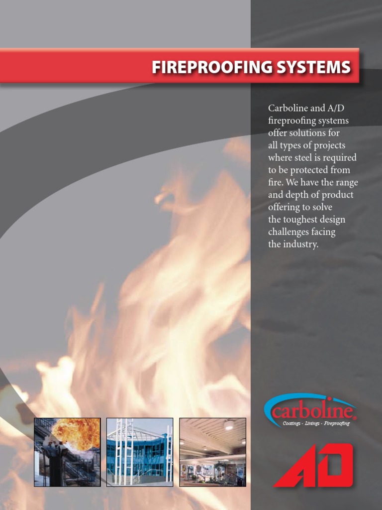 Fireproofing Brochure (US) PDF | PDF | Structural Steel | Architectural ...