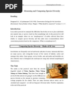 Simpson's Diversity Index - Practice Questions | PDF | Language Arts ...
