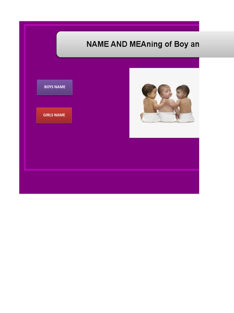Baby Boys and Girls Names | PDF | Devi | Shiva