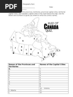 World Map Assignment | PDF
