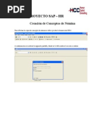Manual SAP HCM: Guía de Usuario y Soporte | PDF | Bancos