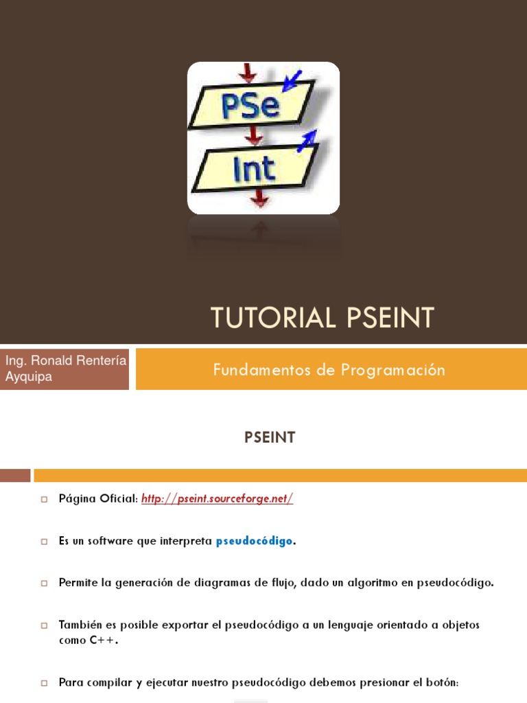 Manual PSEINT 2023: Fundamentos y Ejercicios | PDF | Estructura de ...