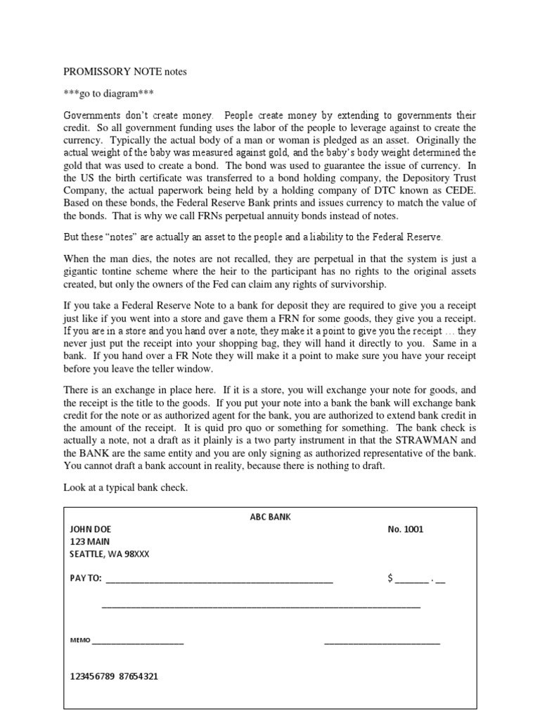 Promissory Note Notes | PDF | Plaintiff | Balance Sheet