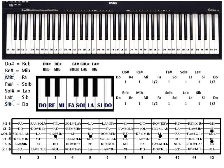 Teclado Piano y Tonos | PDF