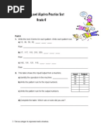 Grade 6 Numeric Patterns Guide | PDF | Numbers | Mathematics
