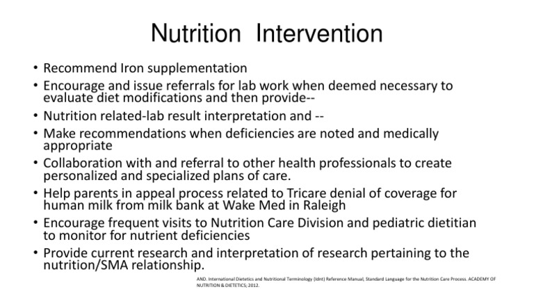 Nutrition Intervention and Support Guide | PDF | Self-Improvement