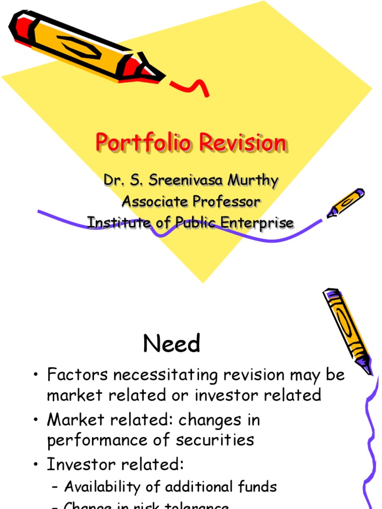 Portfolio Revision 16 | PDF | Finance & Money Management
