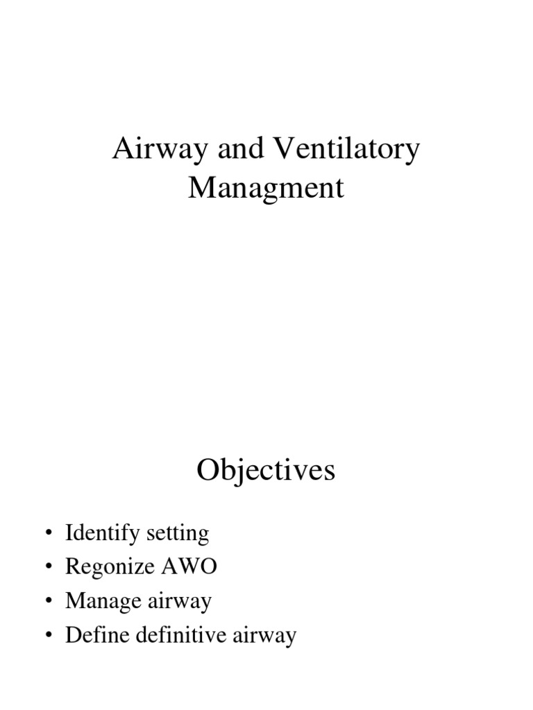 ATLS - Airway | PDF