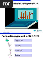 SAP S4HANA SD - Rebate-Processing | PDF | Rebate (Marketing ...