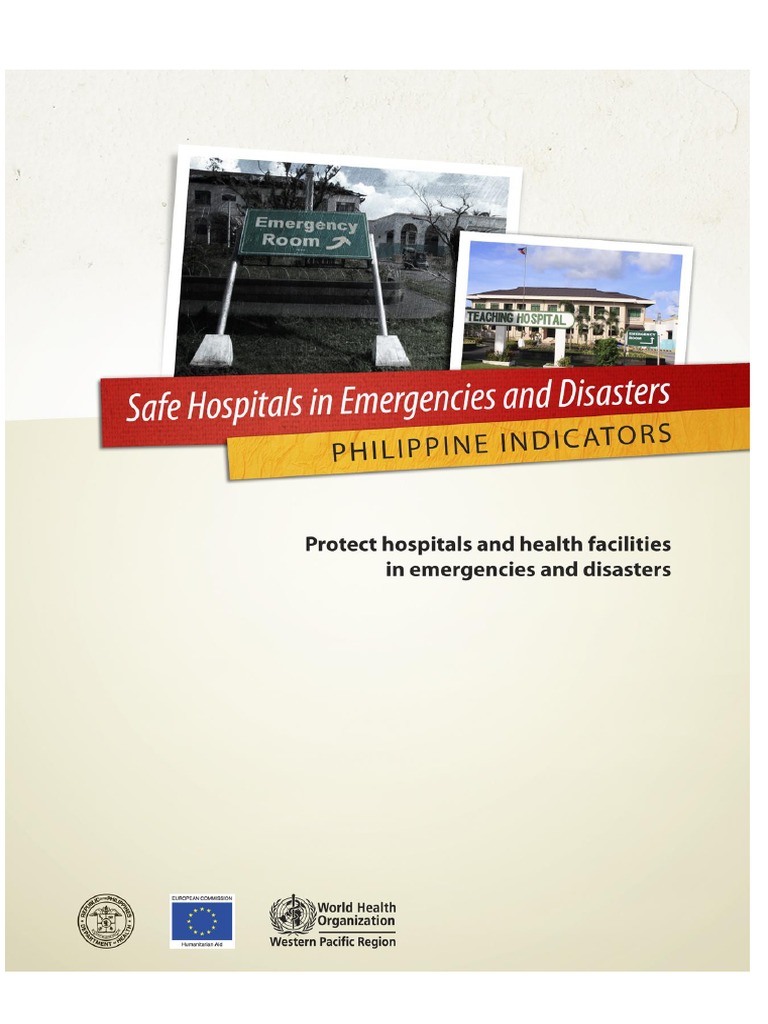 Hospital Disaster Risk Reduction Guidelines | PDF | Wellness