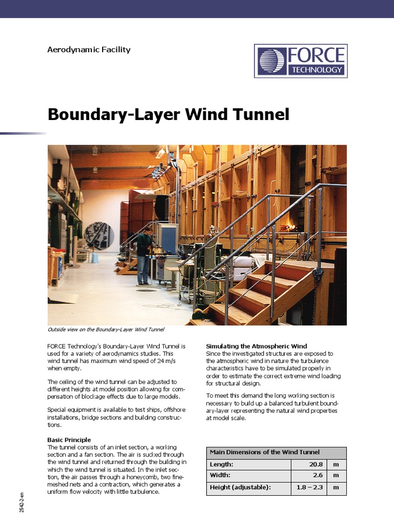 Boundary-Layer Wind Tunnel | PDF | Wind Tunnel | Wound
