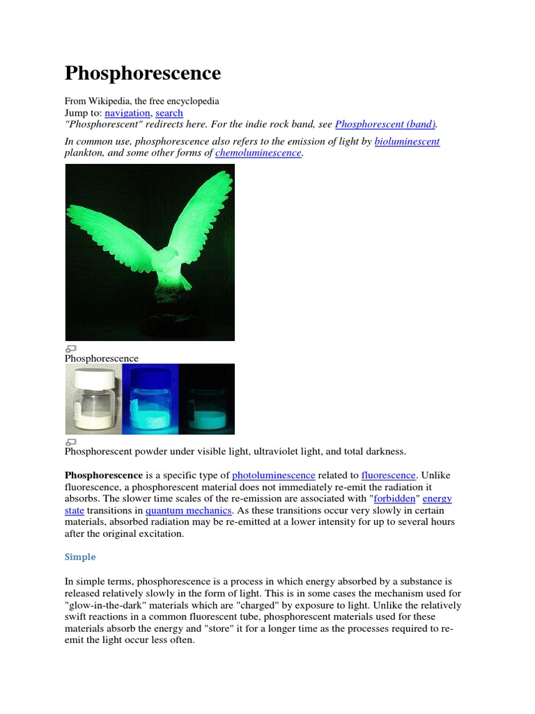 Fluorescence n Phosphorescence | Fluorescence Microscope | Fluorescence