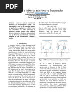 Design of Single and Double Balanced Gilbert Cell Mixer Using CMOS ...