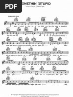 "Somethin' Stupid Sheet Music" | PDF | Frank Sinatra | Music
